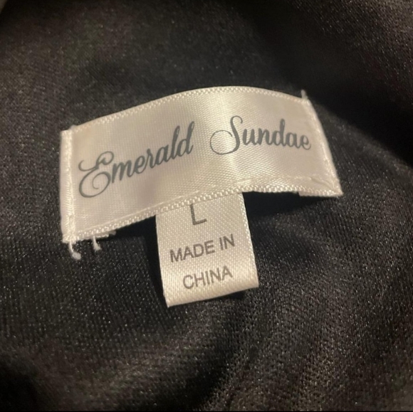 Emerald Sundae | Dresses | Emerald Sundae Black Prom Dress | Poshmark